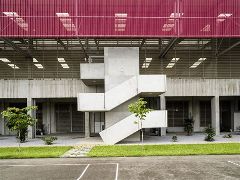Gallery Of Gymnasium Blaise Pascal High School Koffi And Diabaté Architectes 1