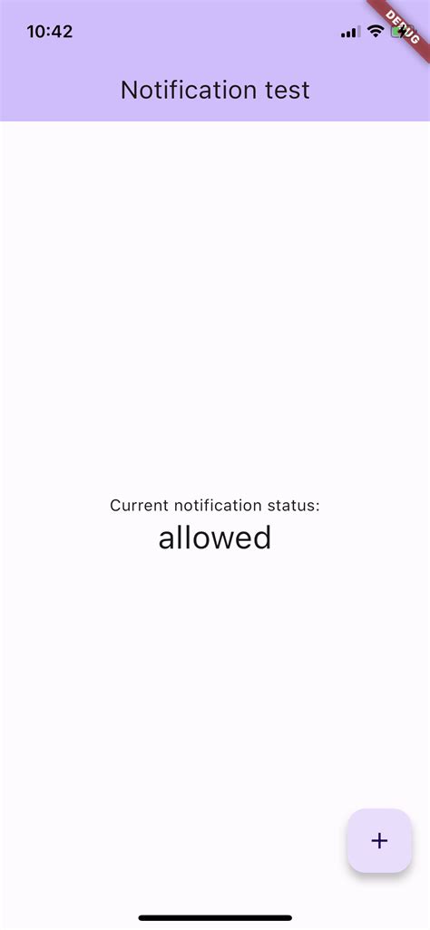 Notification Permission In Ios Coming Denied Even Notification Permission Is Granted · Issue