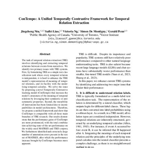 Contempo A Unified Temporally Contrastive Framework For Temporal Relation Extraction Acl