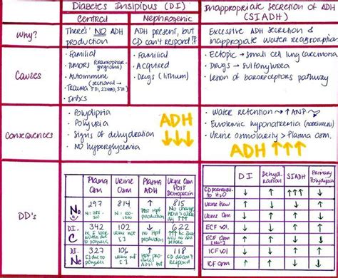 Diabetes Insipidus Vs Siadh Zionaxsparks