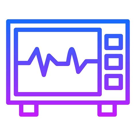 Premium Vector Oscilloscope Vector Illustration