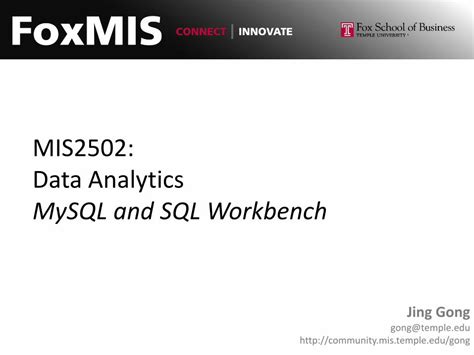 PDF MIS2502 Data Analytics Temple Fox MIScommunity Mis Temple Edu