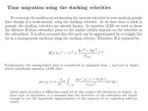 Seismic Data Processing 15 Kirchhof Migration Pptx