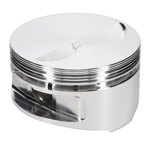 Je Pistons 400 Sbc Flat Top Set Of 8 Pistons Jep181944 Redline