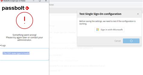 Issue With Sso And Sign In Installation Issues Passbolt Community Forum