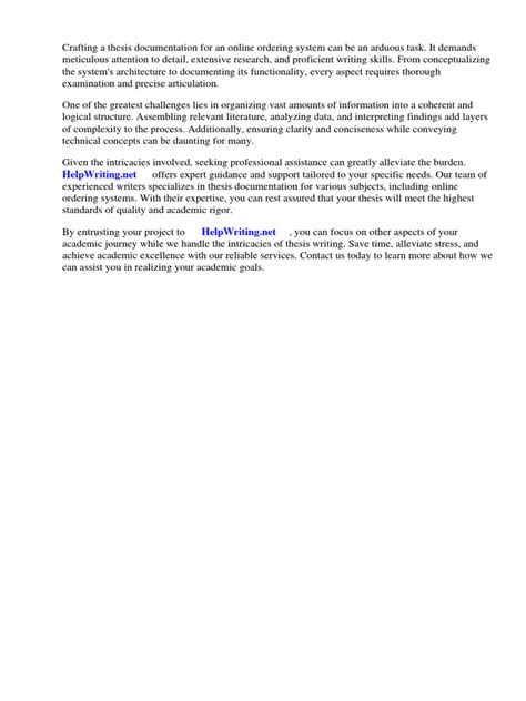 Thesis Documentation For Online Ordering System Pdf Use Case System