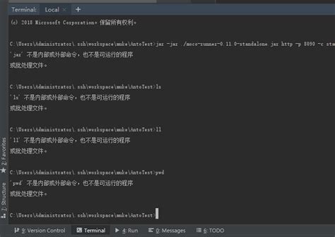win10 下idea 无法在Terminal 中使用mvn 命令 IDEA用Maven侧边栏install能成功但命令行执行mvn失败