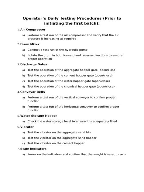 Operator Resposibility Pdf