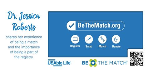 Usable Life On Linkedin Dr Roberts Be The Match