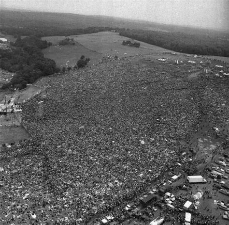 15 16 17 18 1969 Crowds At The Original Woodstock Music Festival