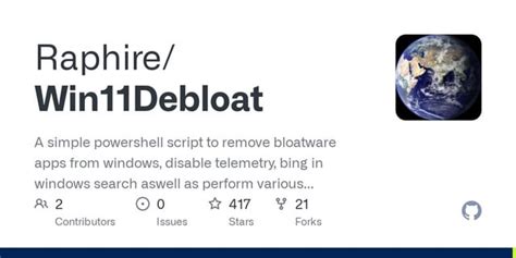 Win11debloat Is A Simple Script That Removes Pre Installed Windows