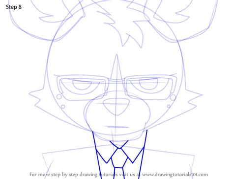 How To Draw Jiro Haida From Aggretsuko Aggretsuko Step By Step