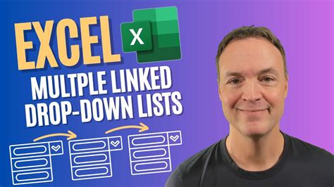 How To Create Linked Drop Down Lists In Excel YouTube
