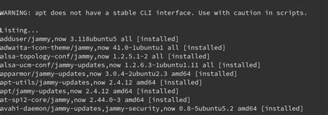 How To List Installed Packages On Ubuntu And Debian Based Systems