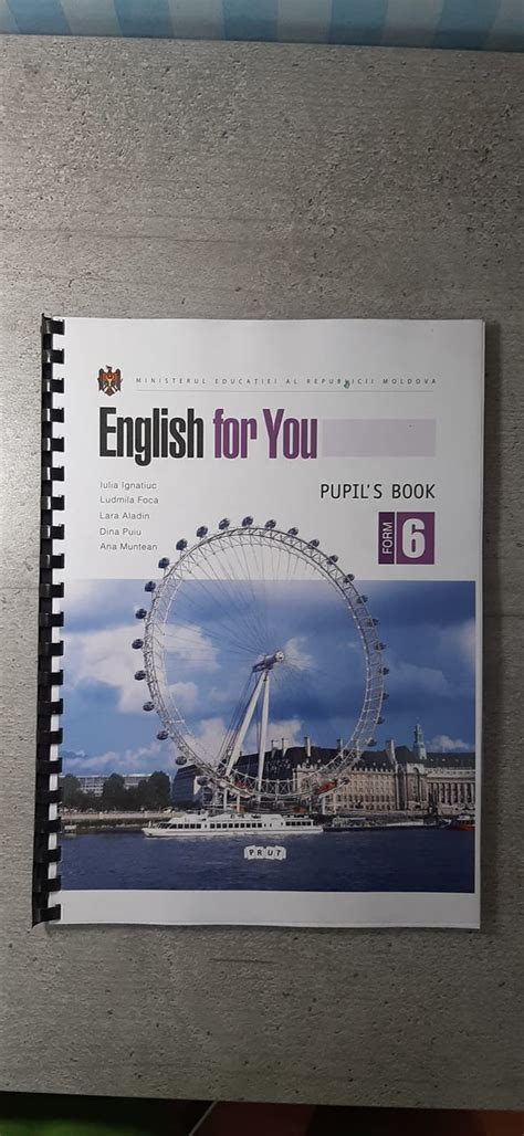 Учебник английского языка 6 класс Manual Engleza Cl 6 60 лей