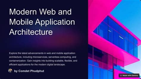 A Comprehensive Guide To Web Application Architecture Pdf