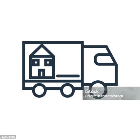 Vrachtwagen Pictogram Vector Geïsoleerd Op Een Witte Achtergrond Truck