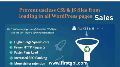 Asset Cleanup Pro GPL V1 2 4 7 Page Speed Booster Plugin First GPL