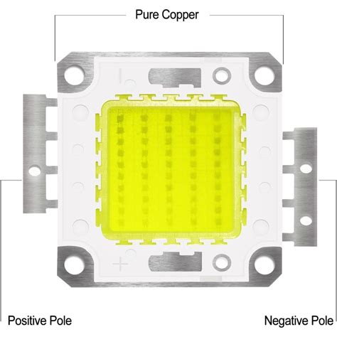 50w Cob Led Chip For Led Floodlight Ceiling Light White Siddiqui