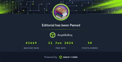 Anjali Sidhiq On Linkedin Owned Editorial From Hack The Box