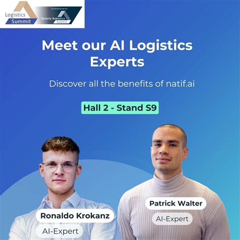 natif ai on linkedin 🚀 meet natif ai at the logistics summit in düsseldorf 🚀 we re bringing…