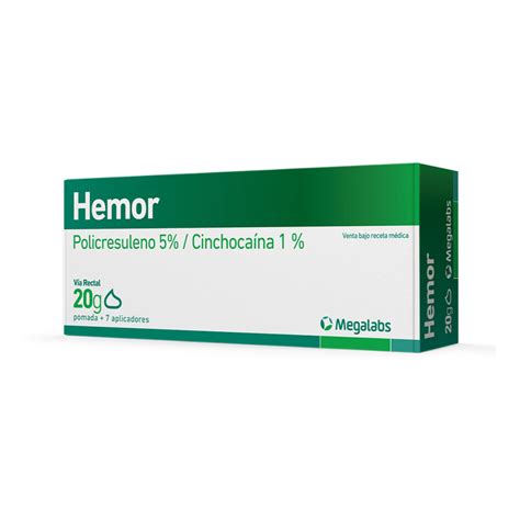 Hemor Pomada Megalabs Ecuador