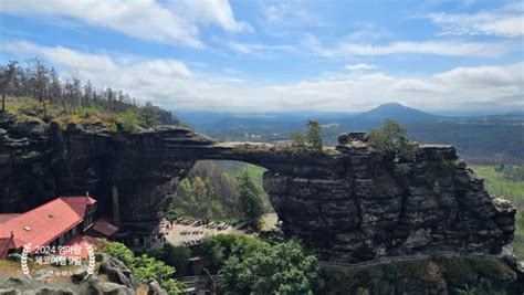 체코 일주 패키지 체코 9일 ♥ 모녀여행하나투어 7 6일차 예트르지호비체 보헤미안 스위스 국립공원 천국의 문 체코 프라하 등갈비 맛집 프라하 카를교 야경