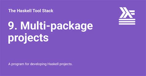 9 Multi Package Projects Stack