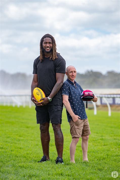 Nic Nat Posing With Australias Favourite Athlete R Afl