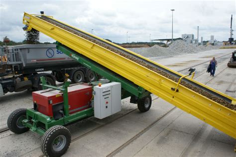 Mobile Wagon Unloading Unit Kühne Förderanlagen