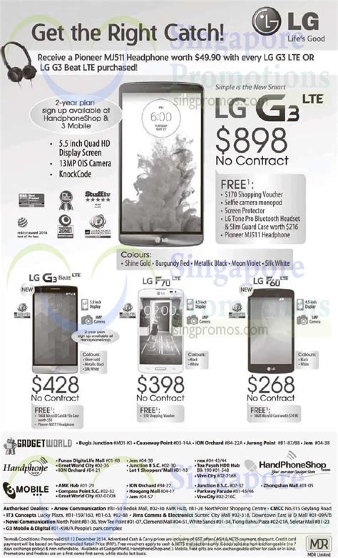 Lg Smartphones No Contract Offers 6 Dec 2014