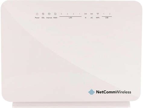 Netcomm Wireless Nf8ac Vdsl Adsl Ac1600 Wifi Gigabit Modem Router