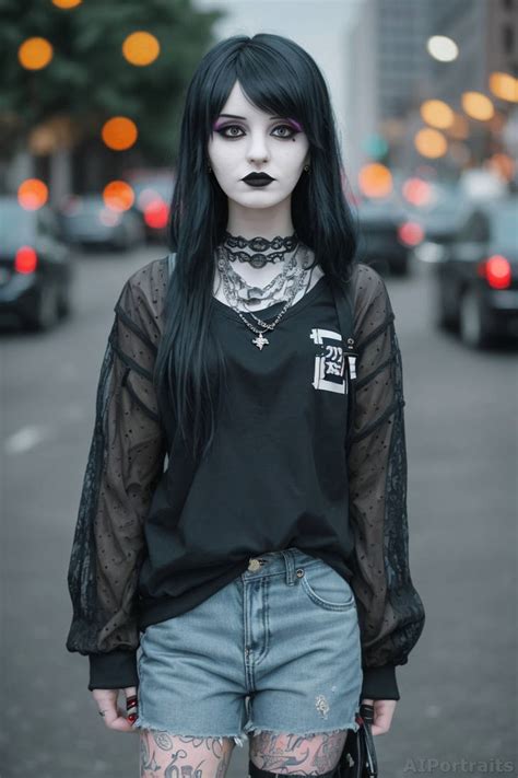 Sexy Goth 003 By Ai Portraits On Deviantart