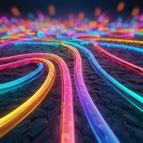 background vibrant abstract color gradients premium ai generated image