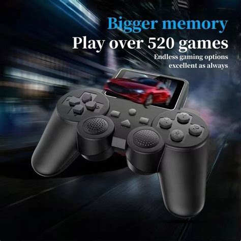 Yu Well S10 Gamepad Controller With Built In Hd Color Screen 520 Classic Games Extra 2 Player