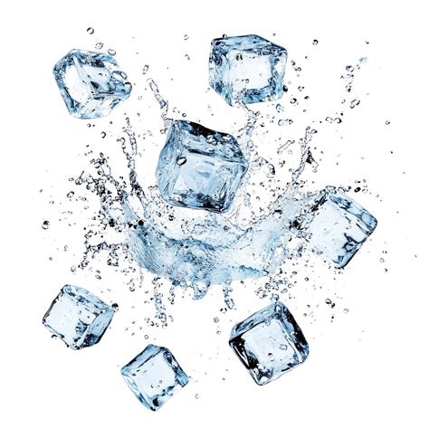 Exploding Ice Cubes Splash Water Free Photo Rawpixel