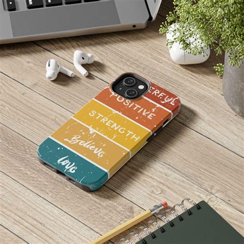 Positivity Goal Girls Affirmation Phone Case With Quote For Iphone 15