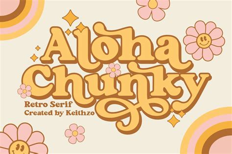 Aloha Chunky Font All Free Fonts