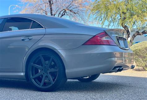 20 Inch Staggered Rohana Rc7s In Matte Graphite On A 2007 Mercedes