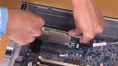 St650 V3 Installing A Half Length Pcie Adapter Youtube
