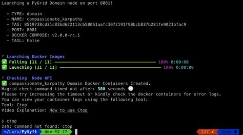 I Cant Click How To Use Ctop On Osx · Issue 6975 · Openmined Pysyft · Github