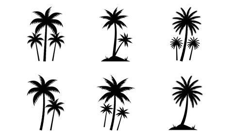 Coconut Tree Design Vector Illustration Vector Art At Vecteezy