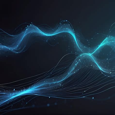 Cyber Data Flow Blockchain Ai Networks Digital Wavescyber Data Flow Blockchain Ai Networks