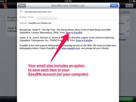 Cite In Style With The EasyBib Scanner Babe Library Association Of