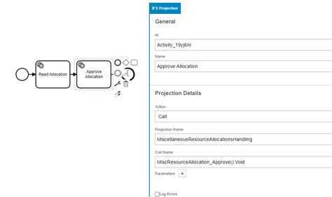 What Is The Required Parameters For Call An Ifs Projection In Workflows Ifs Community