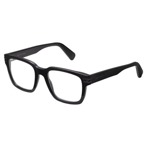 Bulgari - B.Zero1 - Geometric Acetate Optical Glasses - Black - B.Zero1 ...