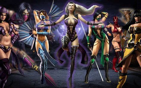 Stylish Female Characters Of Mortal Kombat