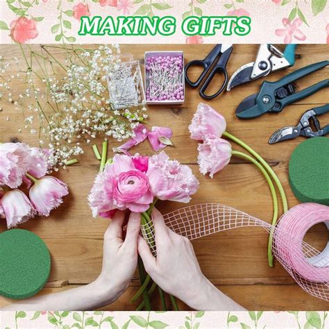 6pcs Floral Foam Blocks Flower Foam Blocks Green Floral Foam For Flower Arrangements Florist