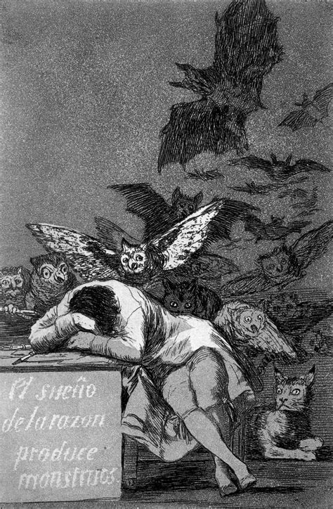 The Virtual Astrolabe A Painting A Day Goyas The Sleep Of Reason