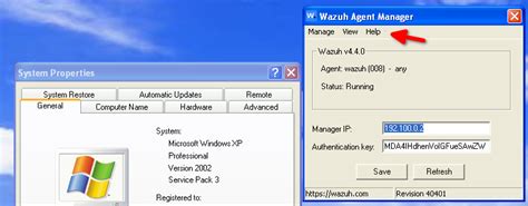 graphical error in `windows xp` wazuh agent · issue 2005 · wazuh wazuh packages · github